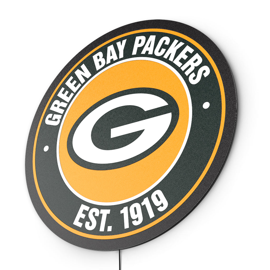 Green Bay Packers Establish Date LED Lighted Sign – Sports Fanz