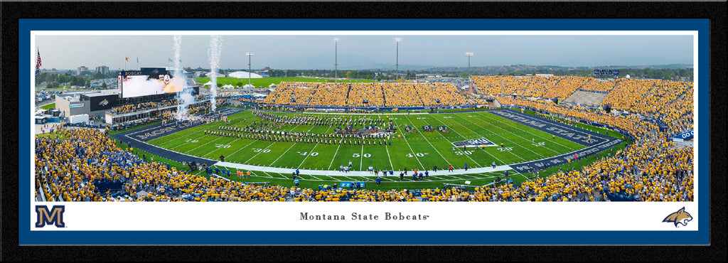 Montana State Bobcats Football Bobcat Stadium Panoramic Picture ...