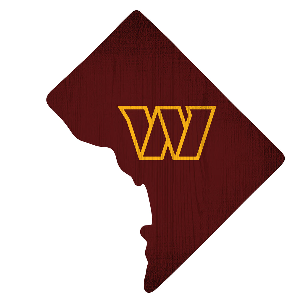 Washington Commanders State Wood Sign – Sports Fanz