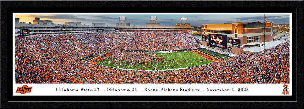 Oklahoma State Cowboys Bedlam Boone Pickens Stadium Panoramic Picture ...