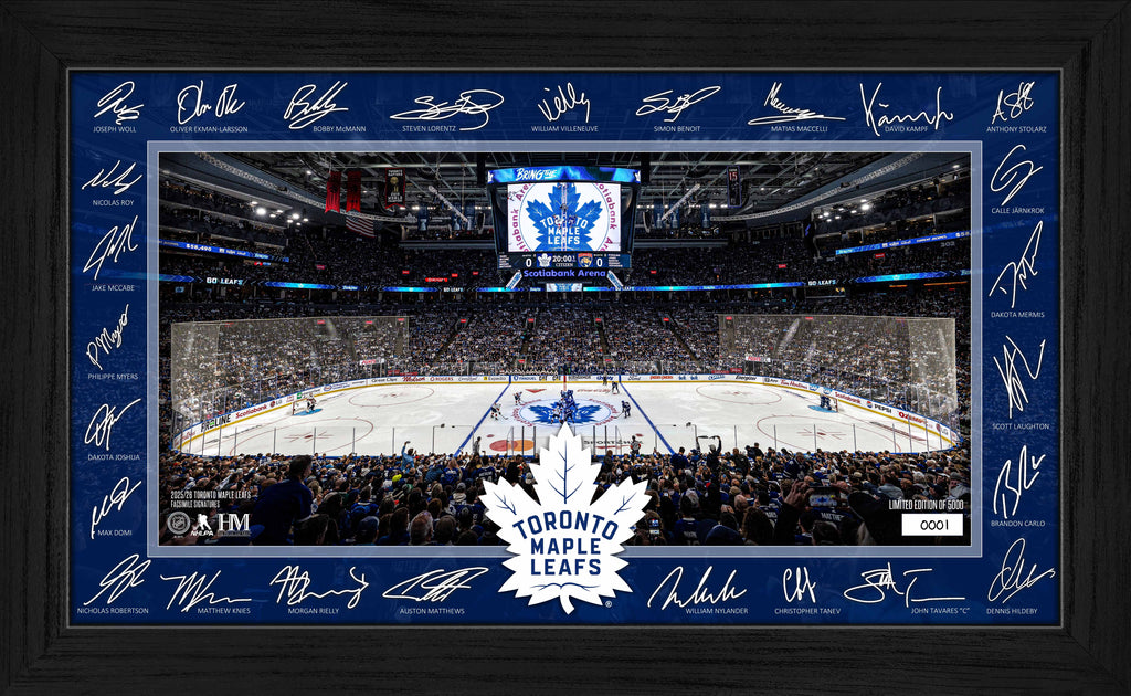 Toronto Maple Leafs 2025 Signature Rink – Sports Fanz