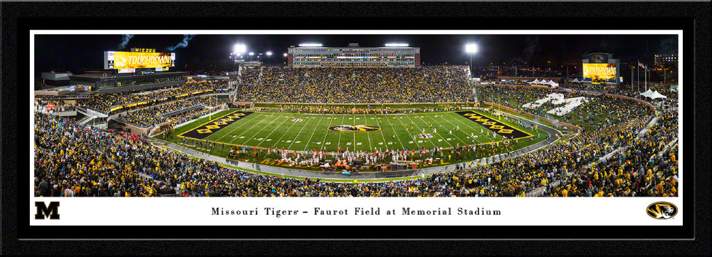 Missouri Tigers Football Memorial Stadium At Faurot Field Panoramic Pi ...