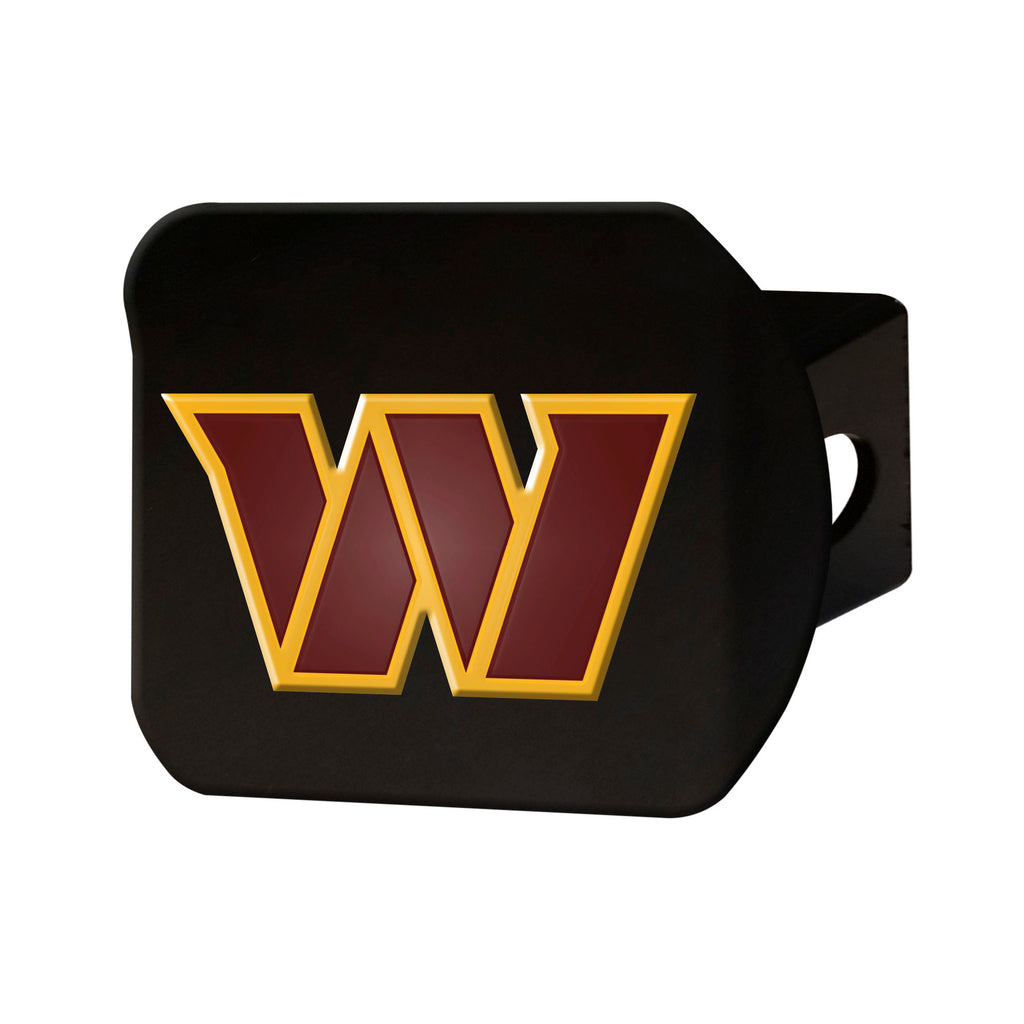 Washington Commanders Color Emblem On Black Hitch Cover – Sports Fanz