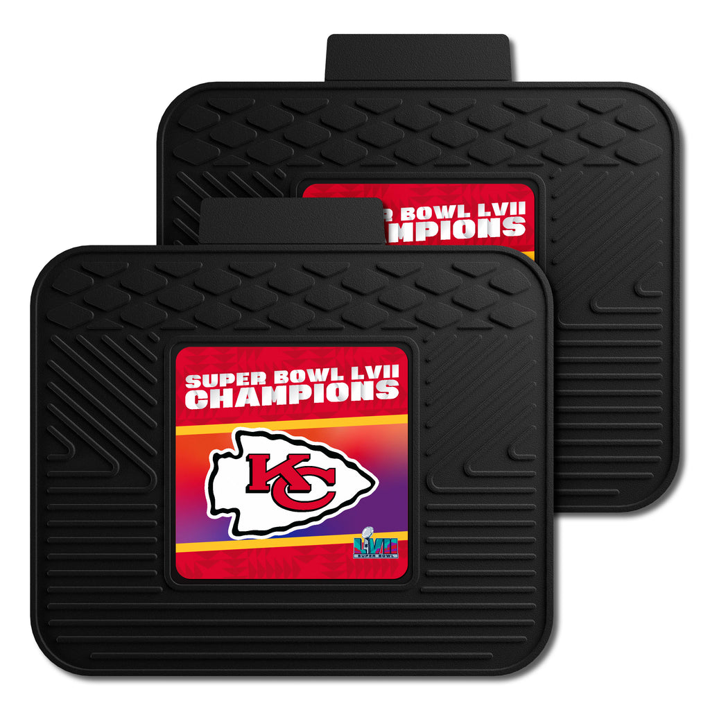 Kansas City Chiefs Super Bowl 57 Champions Utility Mat -2 Pack – Sports ...