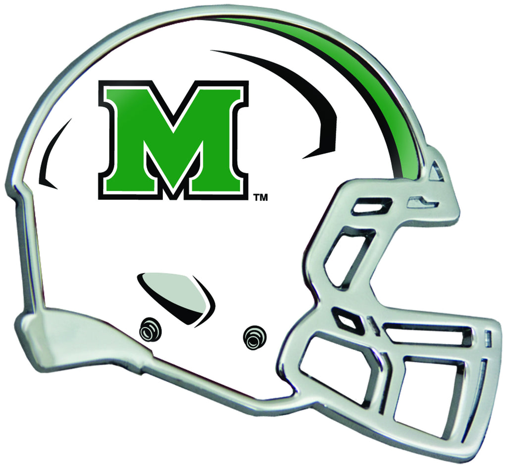 Marshall Thundering Herd Football Helmet Auto Emblem – Sports Fanz