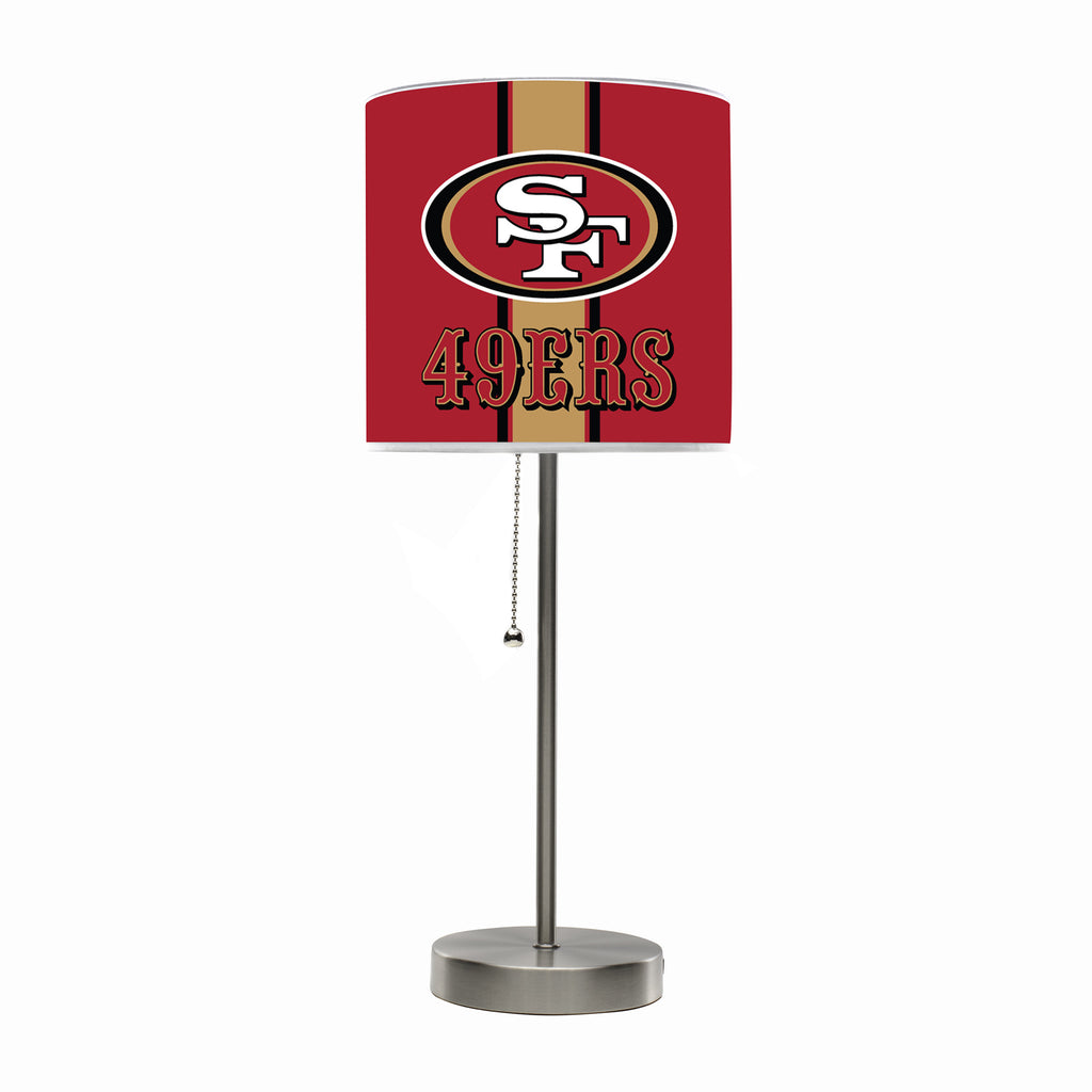 San Francisco 49ers Chrome Lamp – Sports Fanz