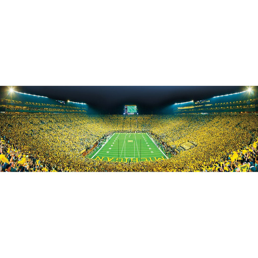 Michigan Wolverines Football Panoramic Puzzle – Sports Fanz