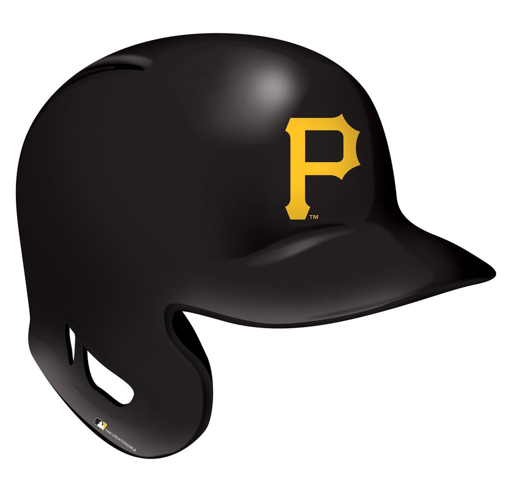 Pittsburgh Pirates Batting Helmet Wood Cutout -12" – Sports Fanz