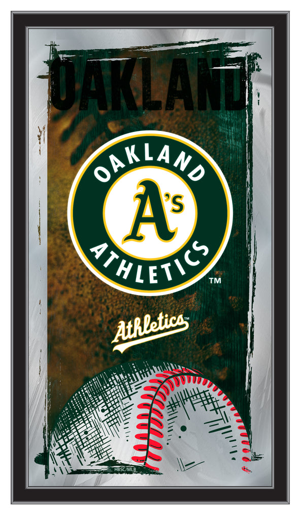 Oakland Athletics Baseball Mirror – Sports Fanz
