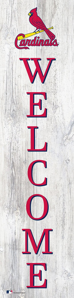 St. Louis Cardinals Welcome Door Leaner 6"x24" – Sports Fanz