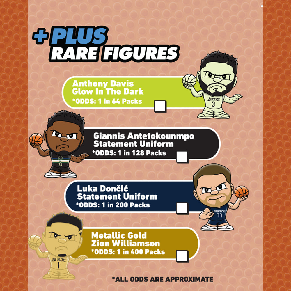 NBA TeenyMates Basketball Series 7 Superstar Collector 4 Pack Bundle ...