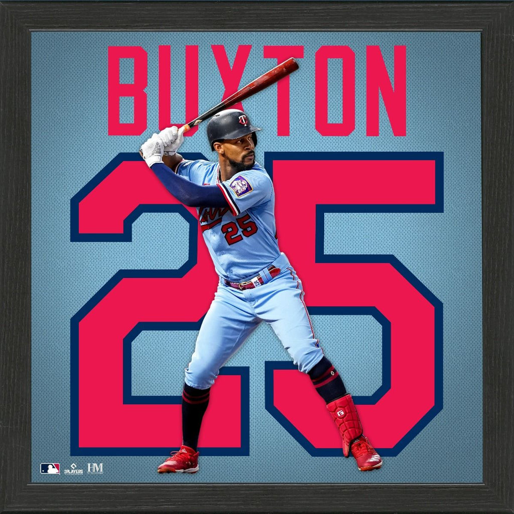 Byron Buxton Minnesota Twins Impact Jersey Framed Photo – Sports Fanz