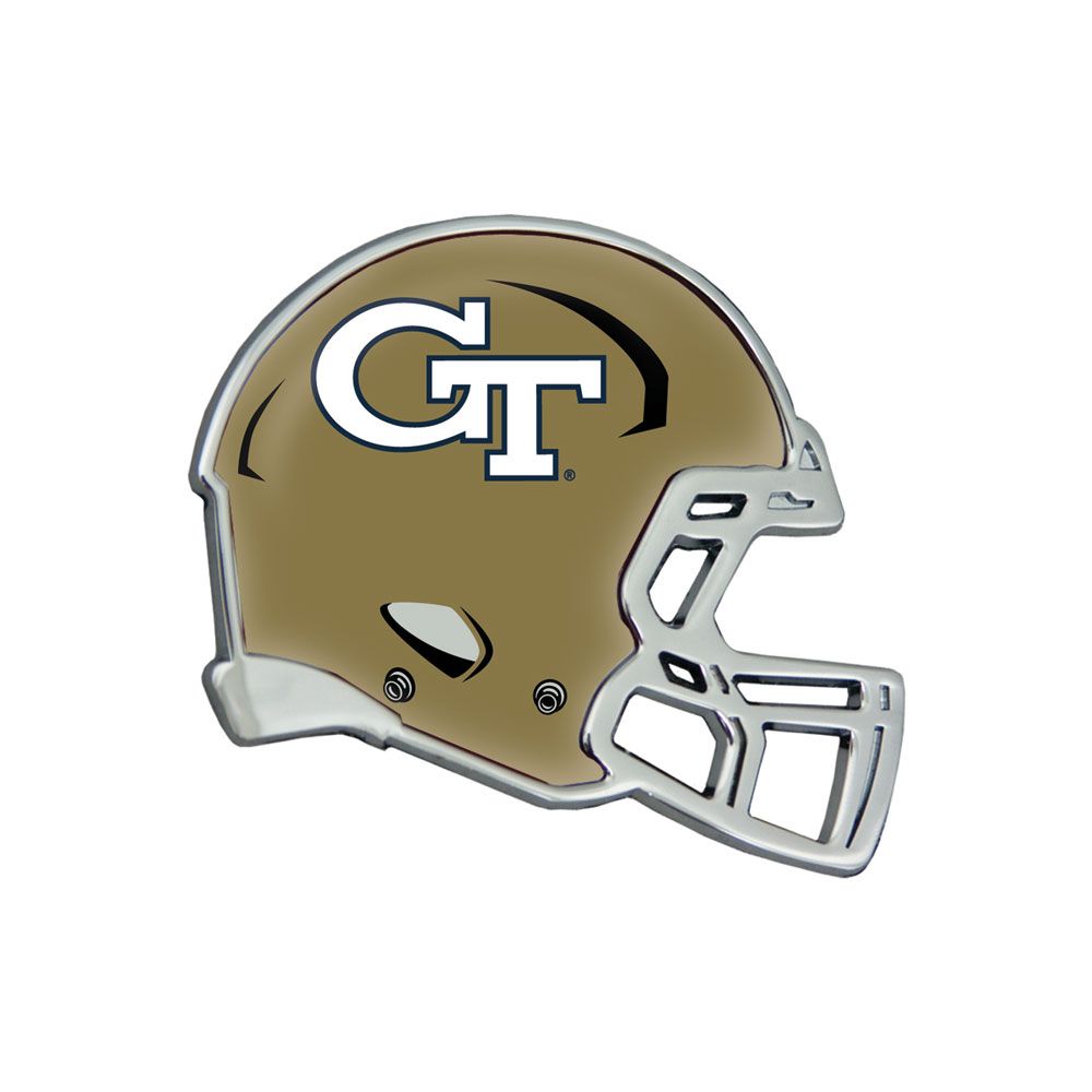 Georgia Tech Yellow Jackets Chrome Helmet Emblem – Sports Fanz