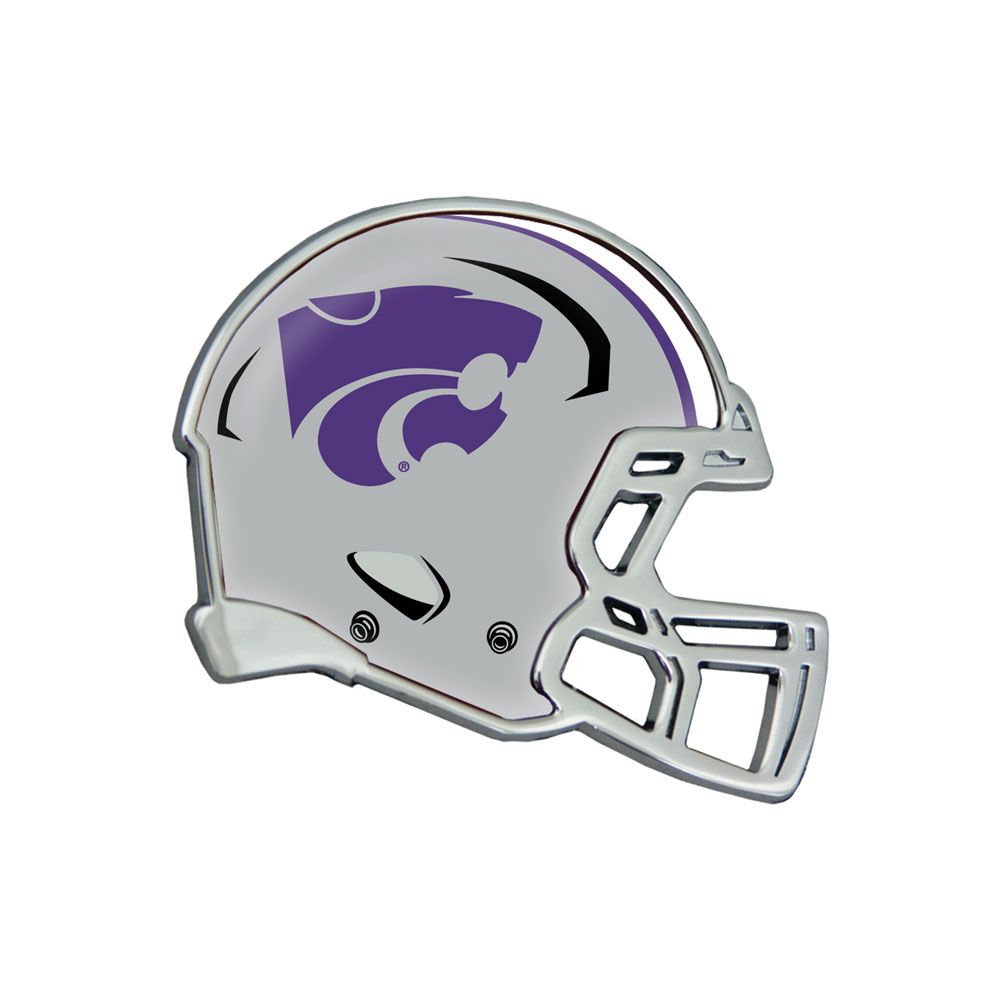 Kansas State Wildcats Chrome Helmet Emblem – Sports Fanz