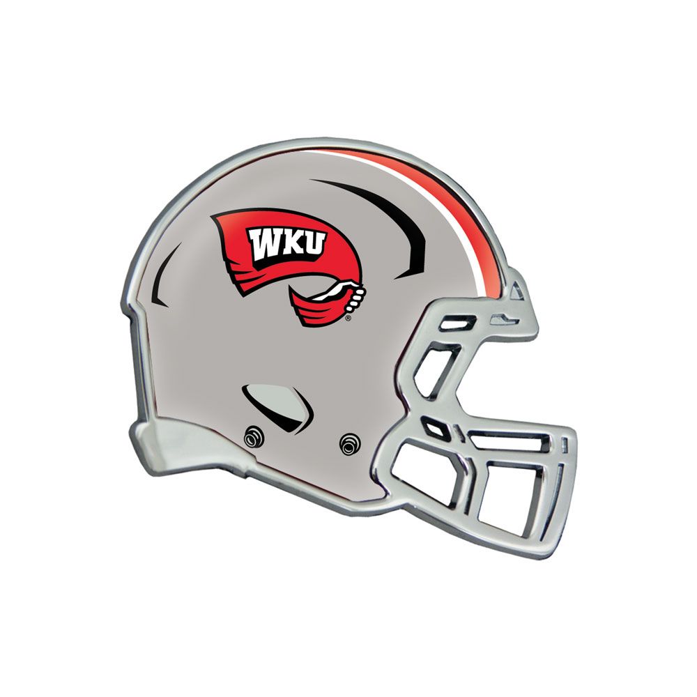 Western Kentucky Hilltoppers Chrome Helmet Emblem – Sports Fanz