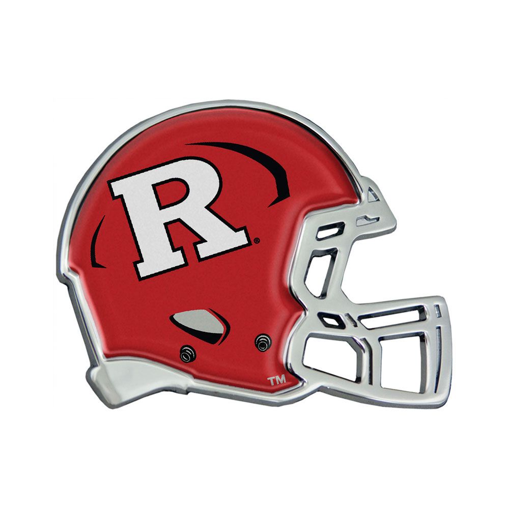 Rutgers Scarlet Knights Chrome Helmet Emblem – Sports Fanz