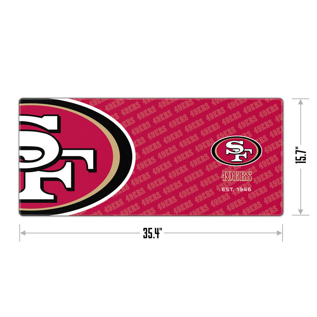 San Francisco 49ers Logo Series Desk Pad – Sports Fanz