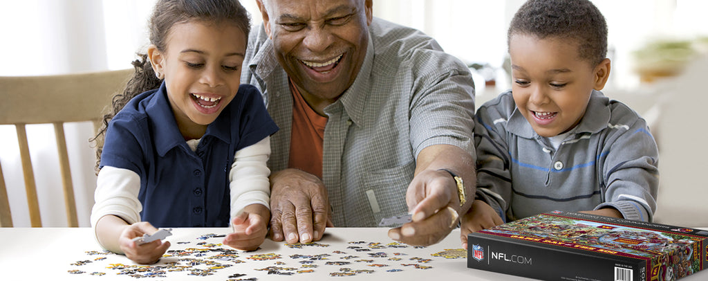 Washington Commanders Game Day At The Zoo 500 Piece Puzzle – Sports Fanz